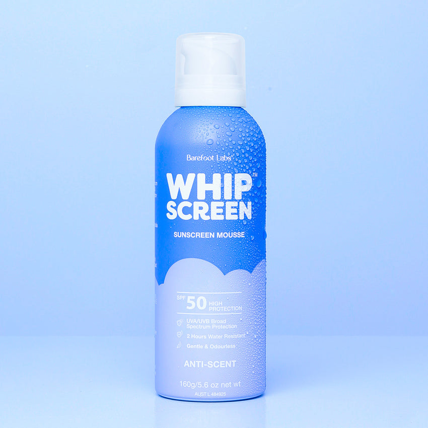 WhipScreen™ SPF50 Sunscreen Mousse by Barefoot Labs